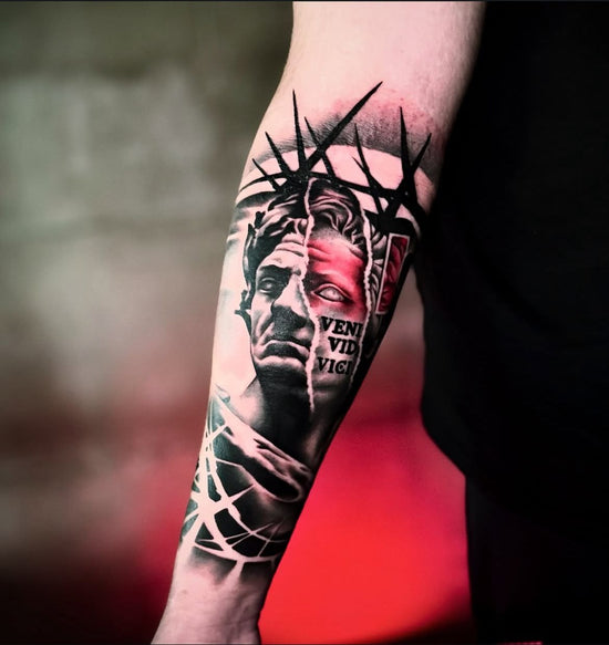 Portfolio Black & grey tattoo's